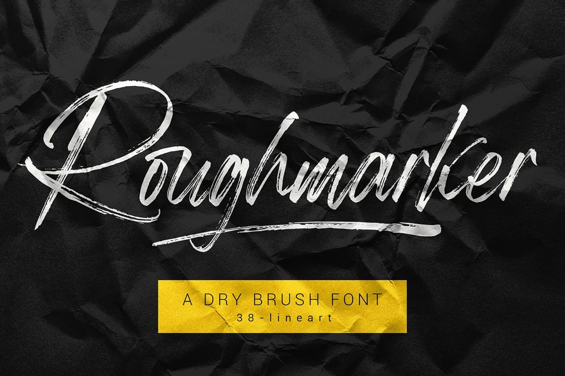 40+ Best Brush Script Fonts (Free & Premium)