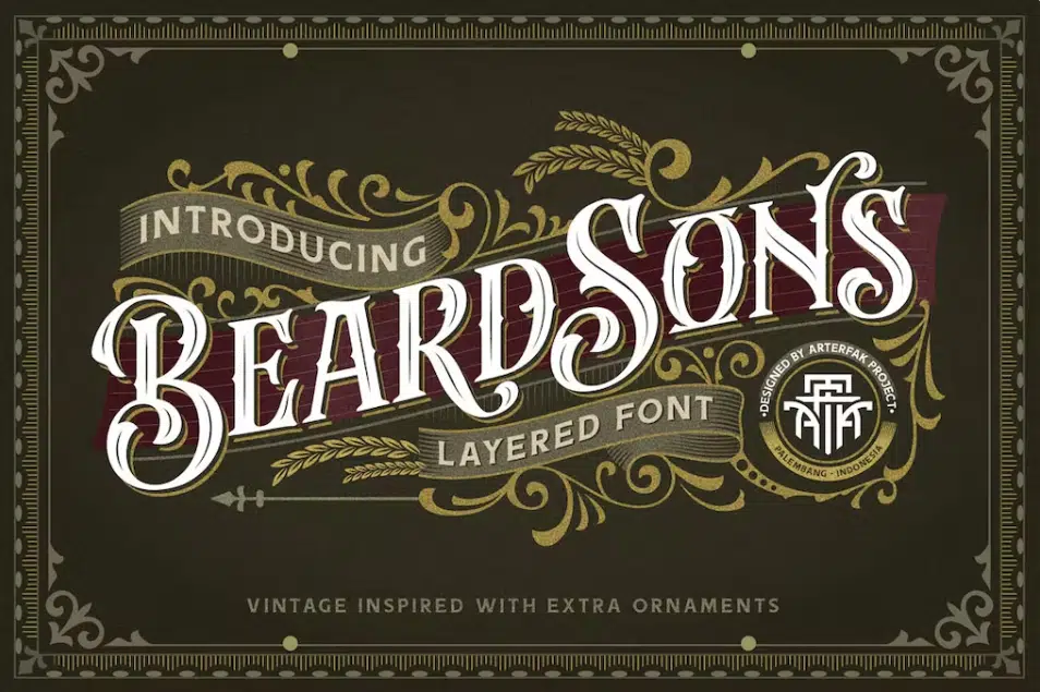 20+ Slick Barbershop Fonts for Branding & Logos
