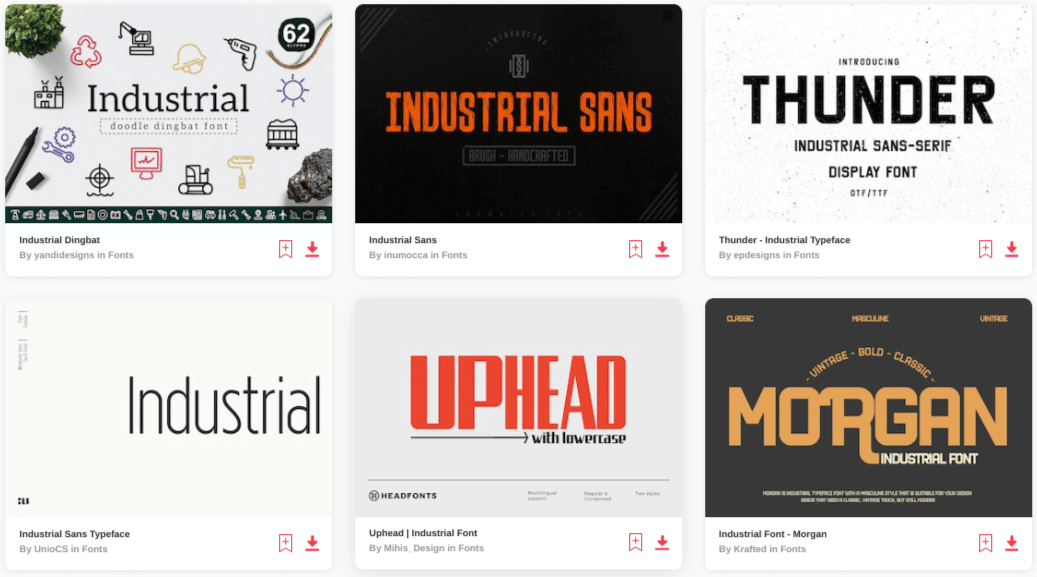 30+ Best Industrial Fonts for 2023 (Top Picks)