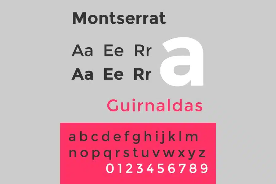 20+ Fonts Similar to Montserrat (Alternatives)