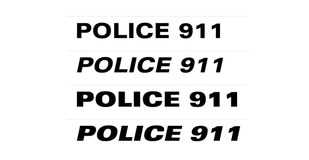 28+ Powerful Police Fonts for Authoritative Designs
